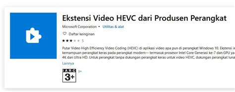 Cara Install Codec HEVC Gratis Di Windows Untuk Memutar Video H Bacolah