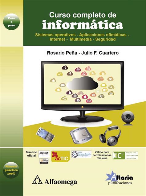 Curso completo de informática Niveles básico y medio Rosario Peña
