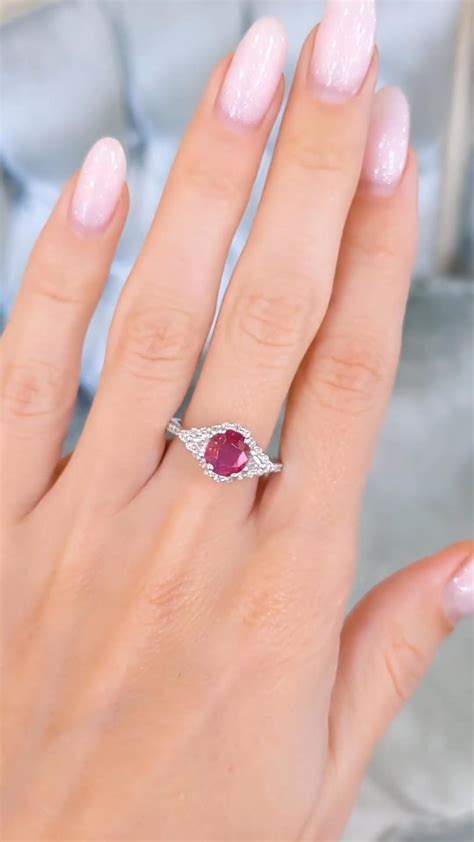 Aesthetic Engagement Ruby Ring Artofit