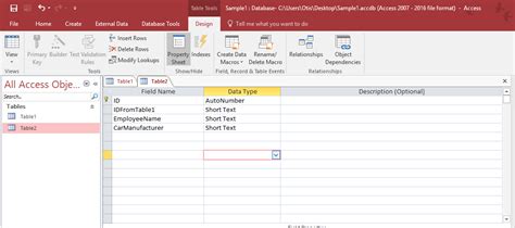 Vba Creating One Table From Data Of Another Table In Access Stack Overflow