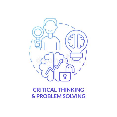 Critical Thinking Solving Problem Stock Illustrations 645 Critical