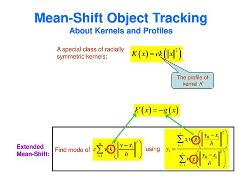 Mean Shift Theory And Applications Ppt Download
