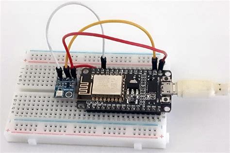 Nodemcu Esp8266 Data Logger To Save Temperature And Pressure On Cloud Platform