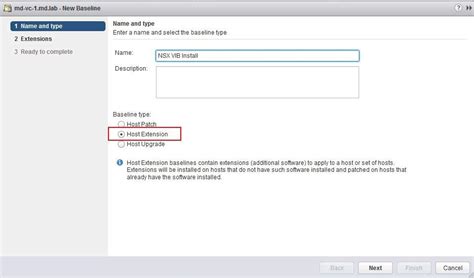 How To Install Vmware Nsx Vibs Using Update Manager