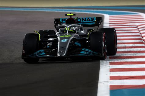 Lewis Hamilton Leads George Russell In Disappointing Abu Dhabi