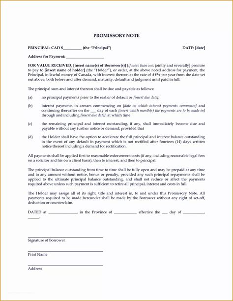 Promissory Note Template For Vehicle Printable Word Searches