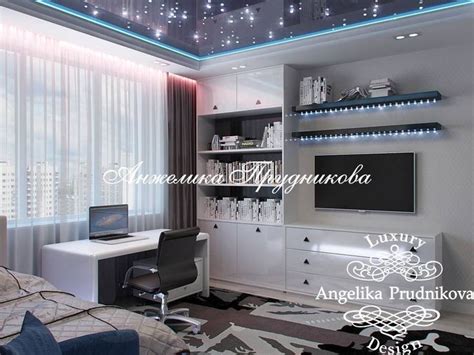 Дизайн детской комнаты для мальчика подростка в стиле минимализм