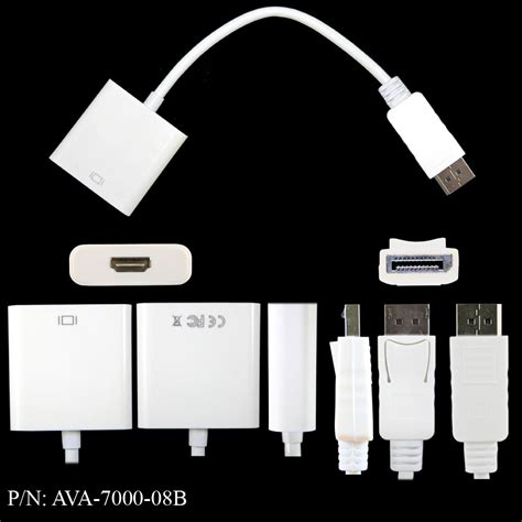 Adapter DisplayPort Male HDMI Female 8â MODEL B Compatible Cable Inc