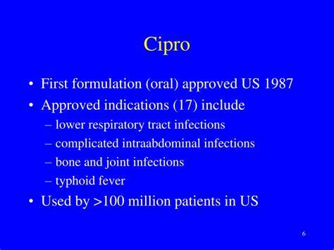 Ppt Ciprofloxacin For Prophylaxis Of Clinical Disease Due To Inhaled