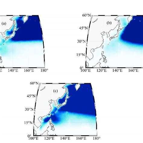Annual Frequency Of Significant Wave Heights Of ≥4 M A Calculated By