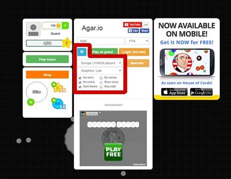 Cómo reducir el lag en Agar io