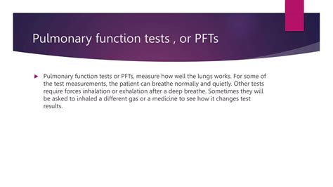 Pulmonary Function Test Ppt Slideshare Pptx