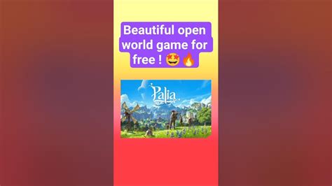 This Beautiful Open World Is Free Palia 🤩 Shorts Palia Pcgaming