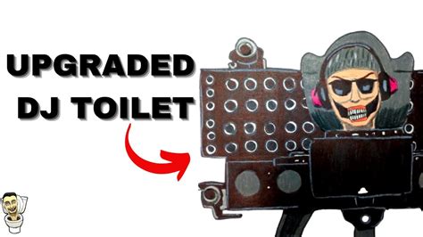 Cómo DIBUJAR alDJ TOILET Mejorado del TOILET 70 Parte 1 Skibidi Toilet