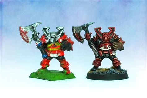Chaos Warrior Comparison Curiss Ninjabread