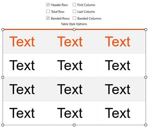 Designing Powerpoint Table Styles Best Practices Brandwares