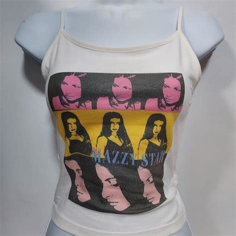 Tops Mazzy Star Crop Top Mazzy Star Tank Top Mazzy Star Shirt Mazzy