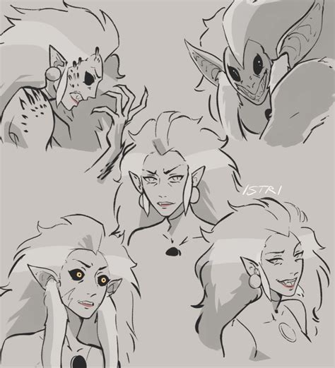 Eda Head Sketches Toh By Snagtherabbit On Deviantart