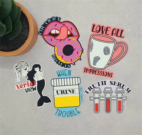 Forensic Sticker Forensic Ts Photography Sticker Crime Etsy