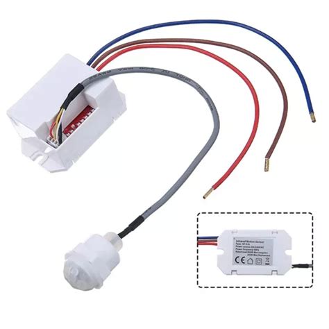 DURABLE MAISON MURAL Pir Capteur D Tecteur 220 240V AC 360 50 60Hz 6m
