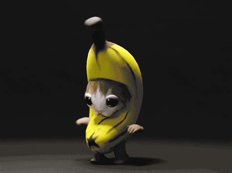 Banana Cat Dance By Nrg Art House