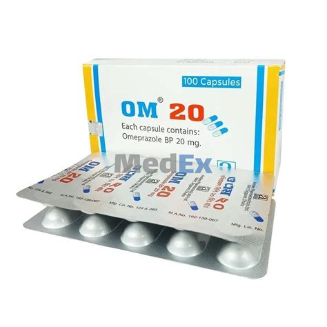 Om 20 Mg Capsule ও এম ২০ মিগ্রা ক্যাপসুল Ambee