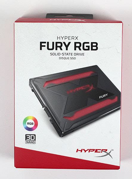 Kingston Hyperx Fury Rgb 480 Gb Review Packaging And The Drive Techpowerup
