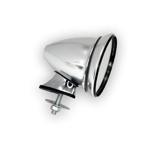 Single Aluminium Lightweight Racing Bullet Mirror Bb Classics