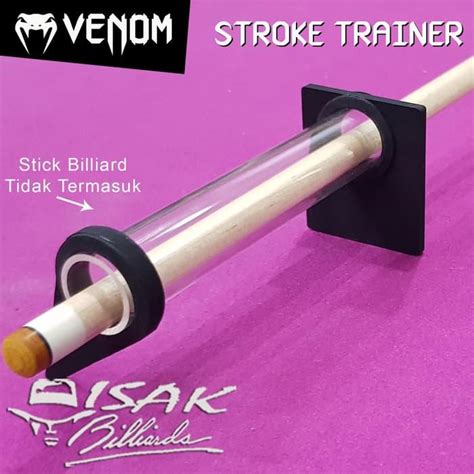 Cue Stroke Trainer Tube Guide Alat Latihan Biliar Billiard Stick