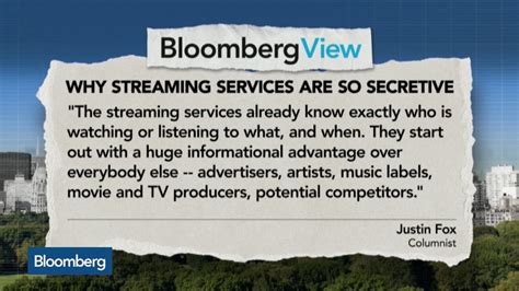 Watch Why Streaming Services Are So Secretive Bloomberg