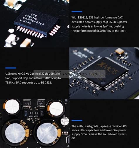 Smsl Vmv D Se Haut De Gamme Mqa Audio Dac Khz Bit Xmos Bluetooth Usb Optique Coaxial