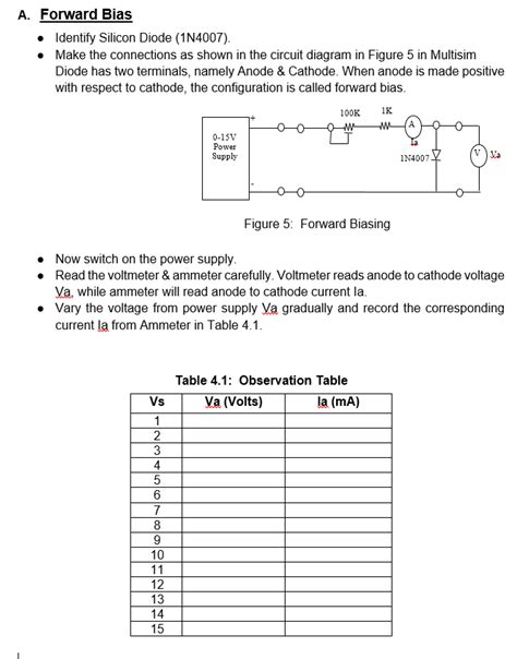 Solved 1 1 Aim To Observe The Effect Of Forward And Reverse