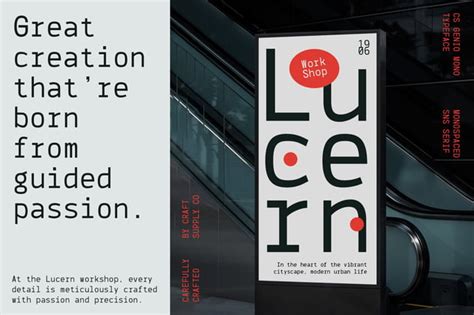 Cs Genio Mono Monospaced Typeface Sans Serif Ft Monospaced