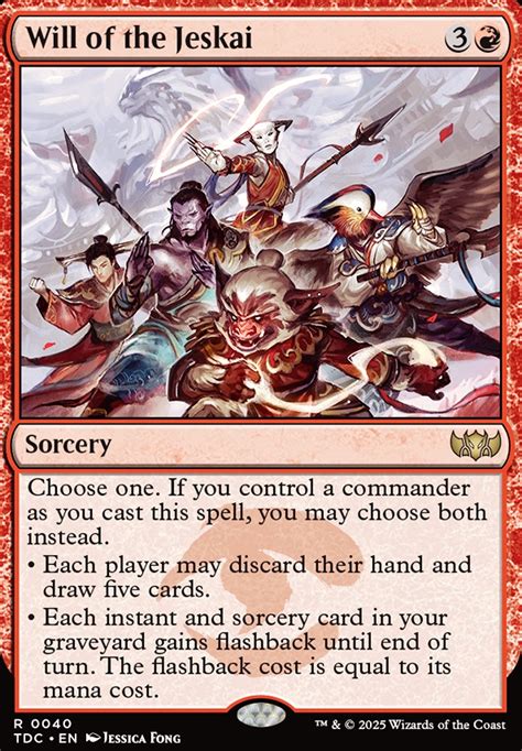 Jeskai Striker Tarkir Dragonstorm Commander Prec Commander Edh Mtg