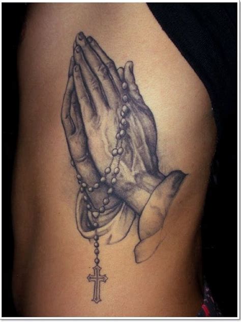 Gambar 65 Images Praying Hands Tattoos God Tattoo Gambar Couple Tato Di