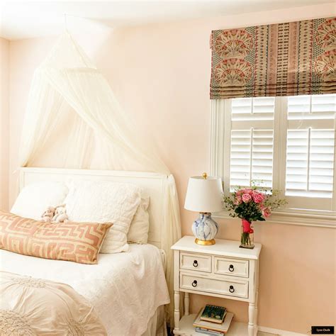 Thibaut Cairo Roman Shade In Kitchen Shown In Green And White Comes In Other Colors