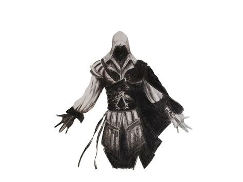 Assassins Creed Drawing Ezio
