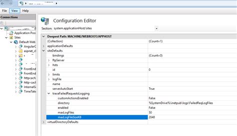 Joymon Vs Code Increase Logfilemaxsizetruncate Using Inetmgr