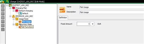 SAP CC Usage Recurring Rates SAPCODES