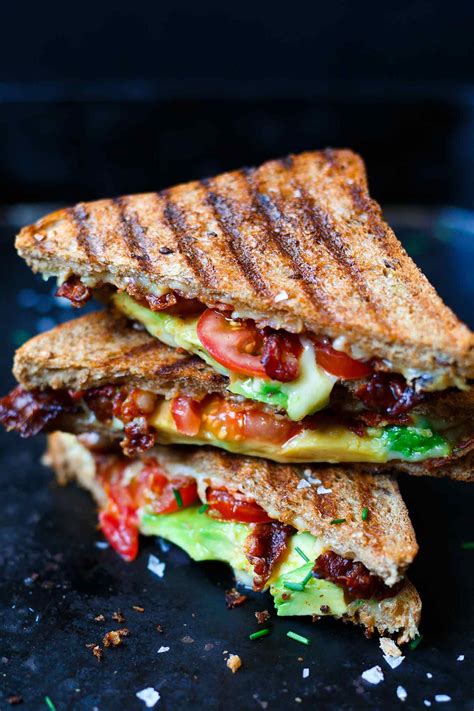 Avocado Bacon Grilled Cheese Sandwich Artofit
