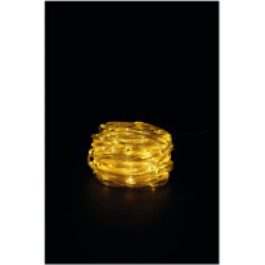 Entac Karácsonyi 200 PVC Bevonatú Micro Led WW 20 méter IP44