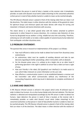 Human Detection Robot PDF