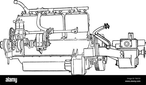 Building An Automobile Step Is Transmission Makes It Possible To Reverse The Car Vintage