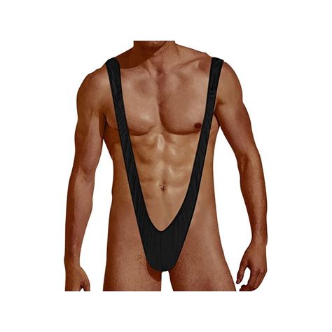 Mankini Black Netsilla