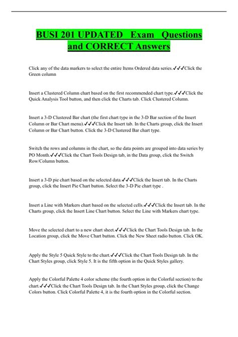 Busi 201 Updated Exam Questions And Correct Answers Busi 201 Stuvia Us