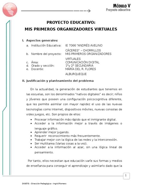 Esquema Proyecto Educativo Pdf Aprendizaje Evaluación