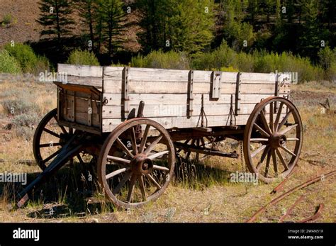 Custer Ghost Town Wagon Land Of The Yankee Fork Historic Area Custer