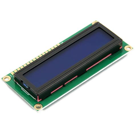 16x2 1602 Character Blue Backlight Lcd Display Technical Hut
