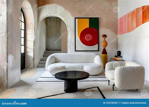 Minimalist Japandi Style Interior Design Of Modern Living Room