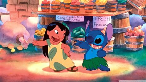 Lilo Stitch 4k Uhd Wallpaper For Ultrahd Desktop And Tv